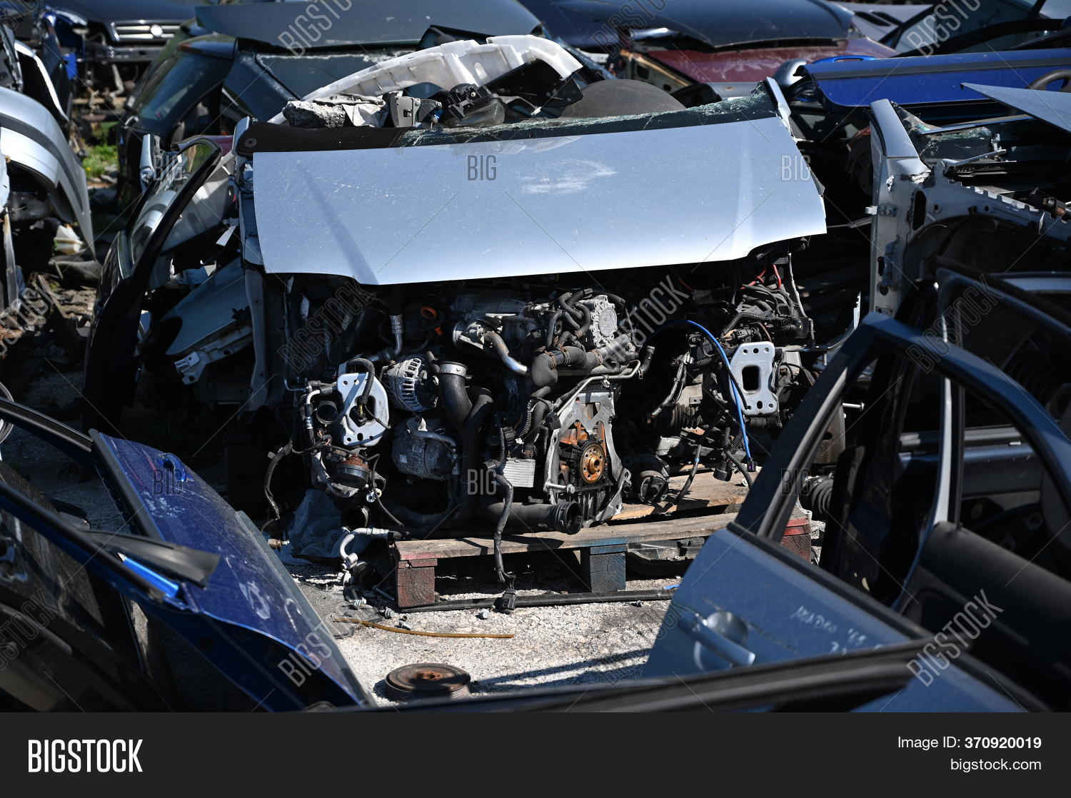 Car Waste, Crushed Image & Photo (Free Trial) | Bigstock