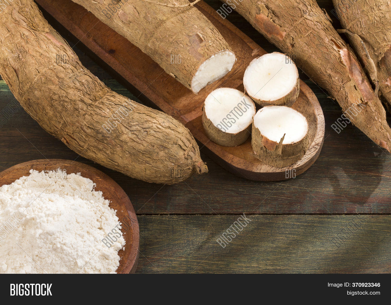 Cassava Raw Tuber - Image & Photo (Free Trial) | Bigstock
