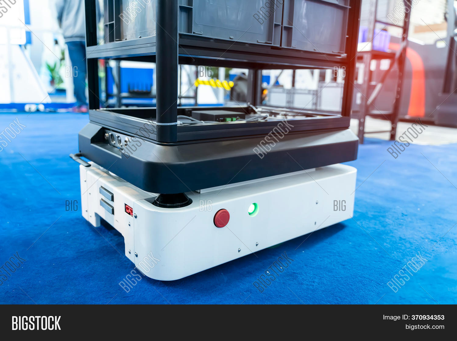 Warehouse Robot Car Image & Photo (Free Trial) | Bigstock