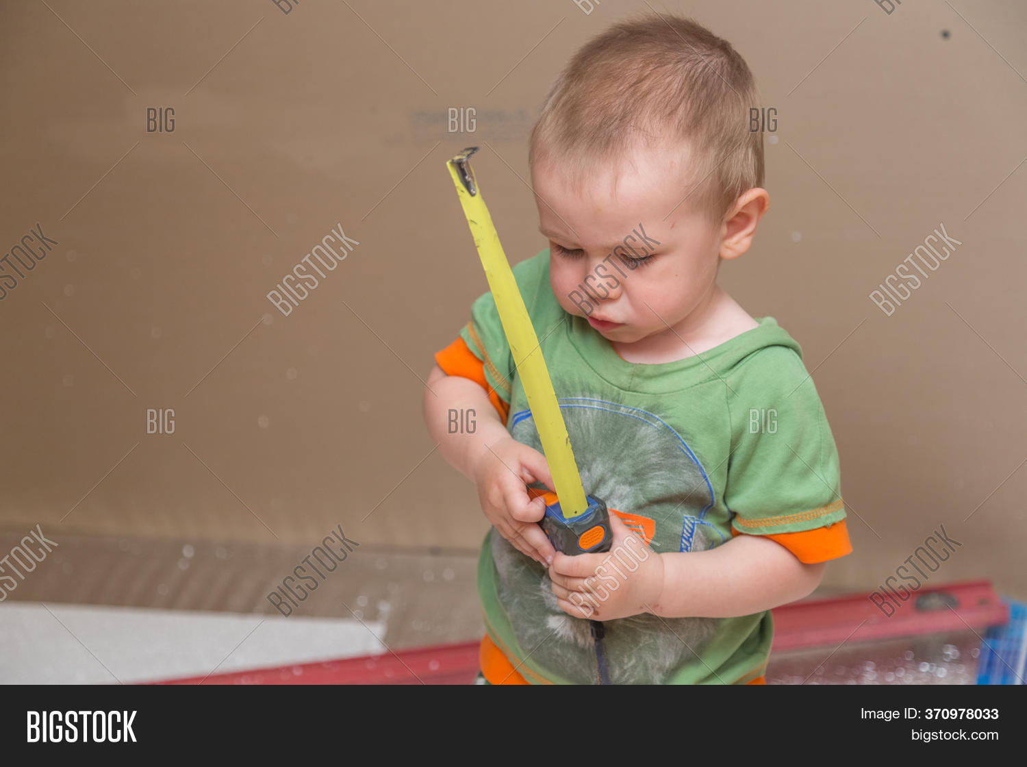 Cheerful Boy Tape Image & Photo (Free Trial) | Bigstock