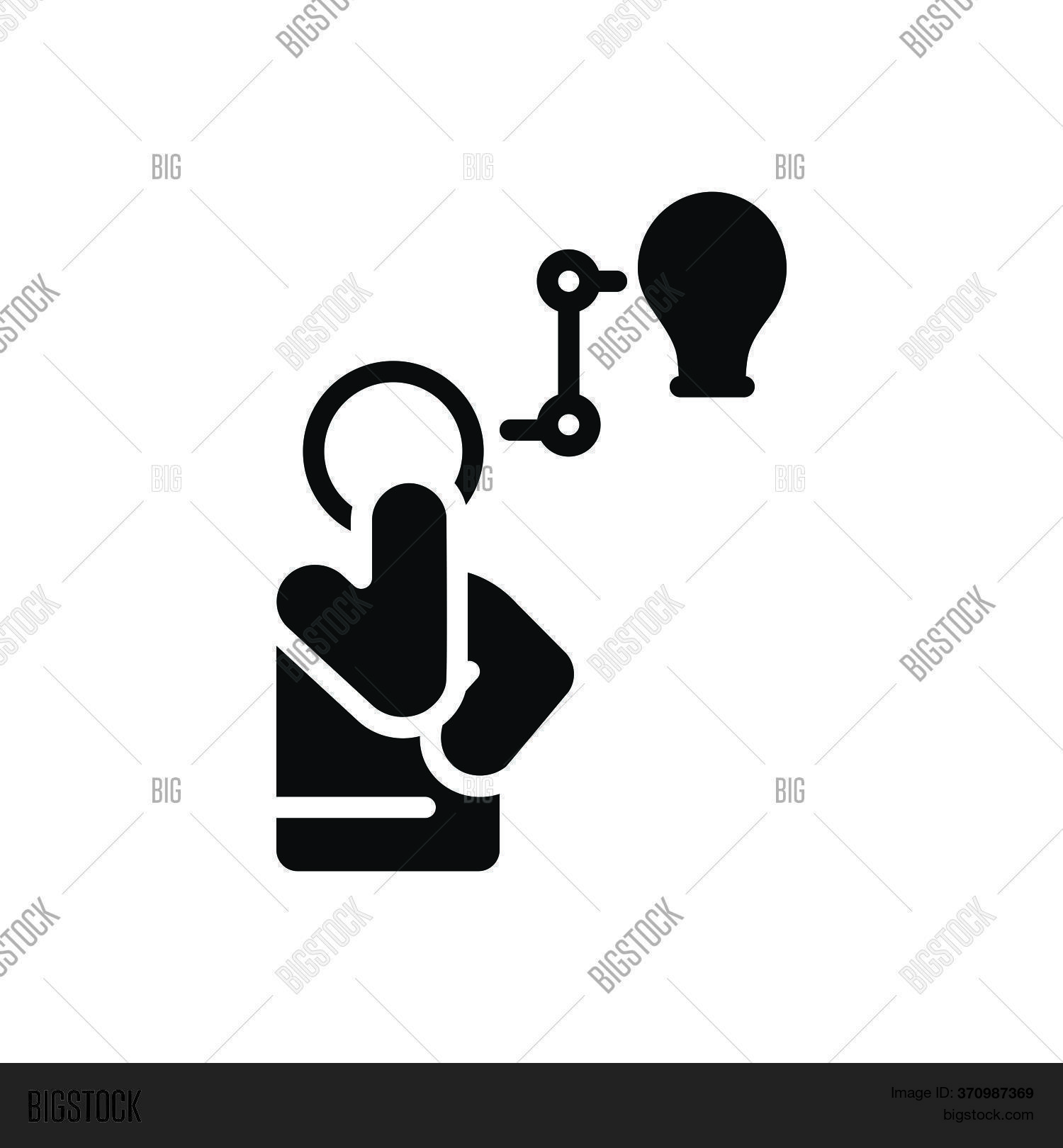 Black Solid Icon Vector & Photo (Free Trial) | Bigstock