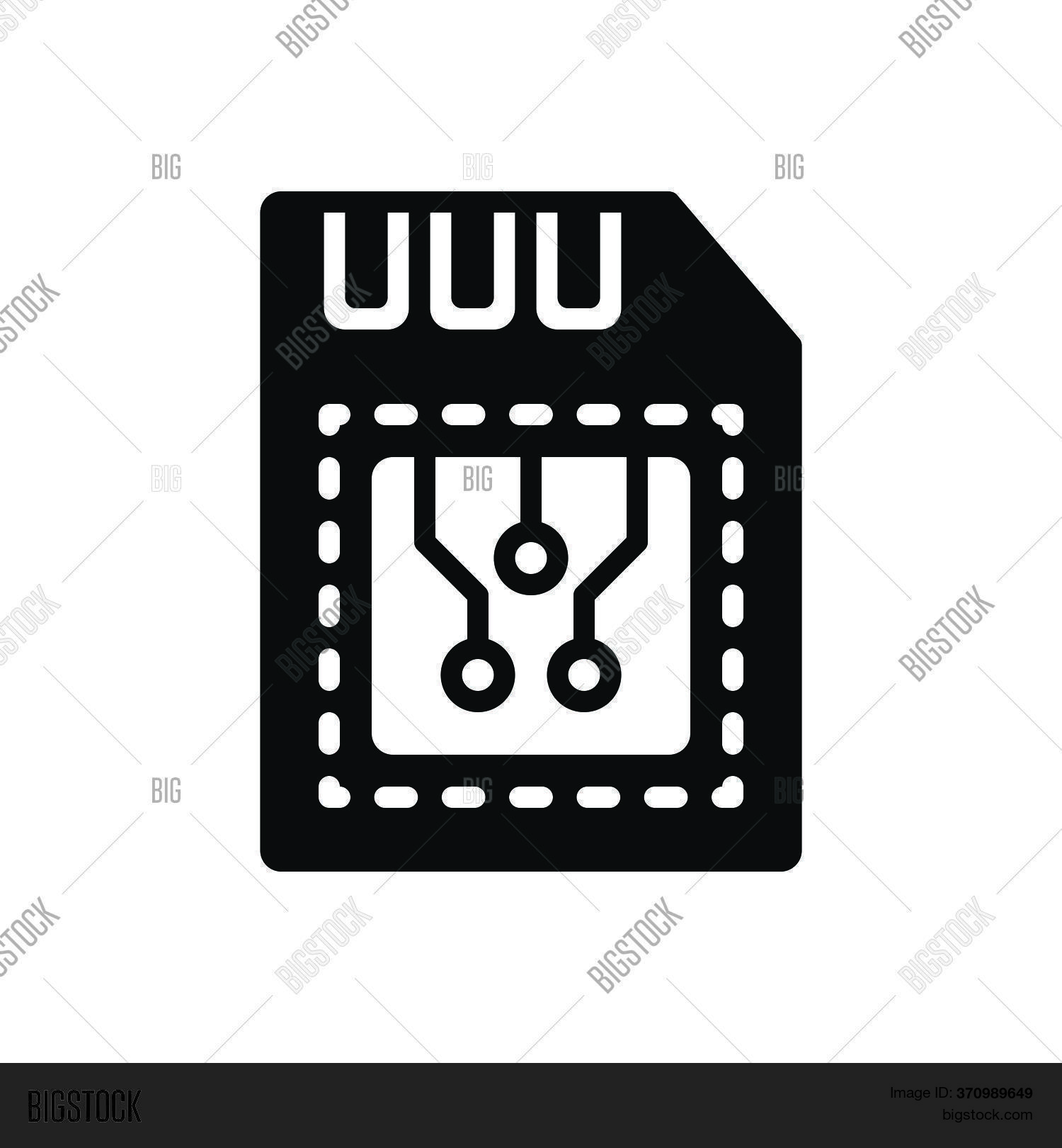 Black Solid Icon Vector & Photo (Free Trial) | Bigstock
