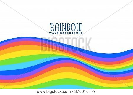 Wavy Rainbow Vector & Photo (Free Trial) | Bigstock