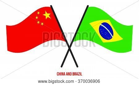 Chile Brazil Flags Vector & Photo (Free Trial) | Bigstock