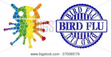 Vector y foto Virus Robot Mosaic (prueba gratis) | Bigstock