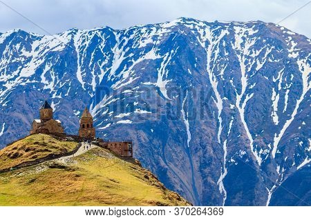 Gergeti Trinity Church Image & Photo (Free Trial) | Bigstock