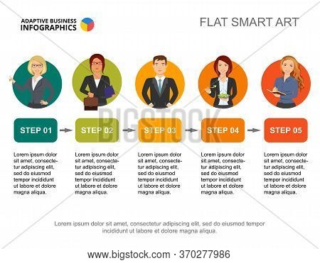 Five Step Process Image & Photo (Free Trial) | Bigstock