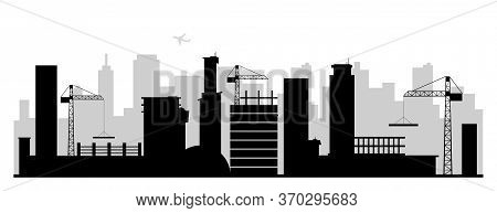 Skyscraper Silhouette Vector Free