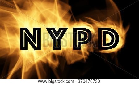 Nypd Police Text Image & Photo (Free Trial) | Bigstock
