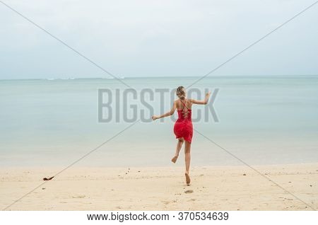 Woman Jumping Into Water Images, Illustrations & Vectors (Free) - Bigstock