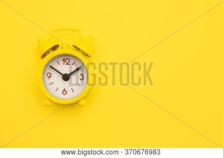 Yellow Alarm Clock Image & Photo (Free Trial) | Bigstock