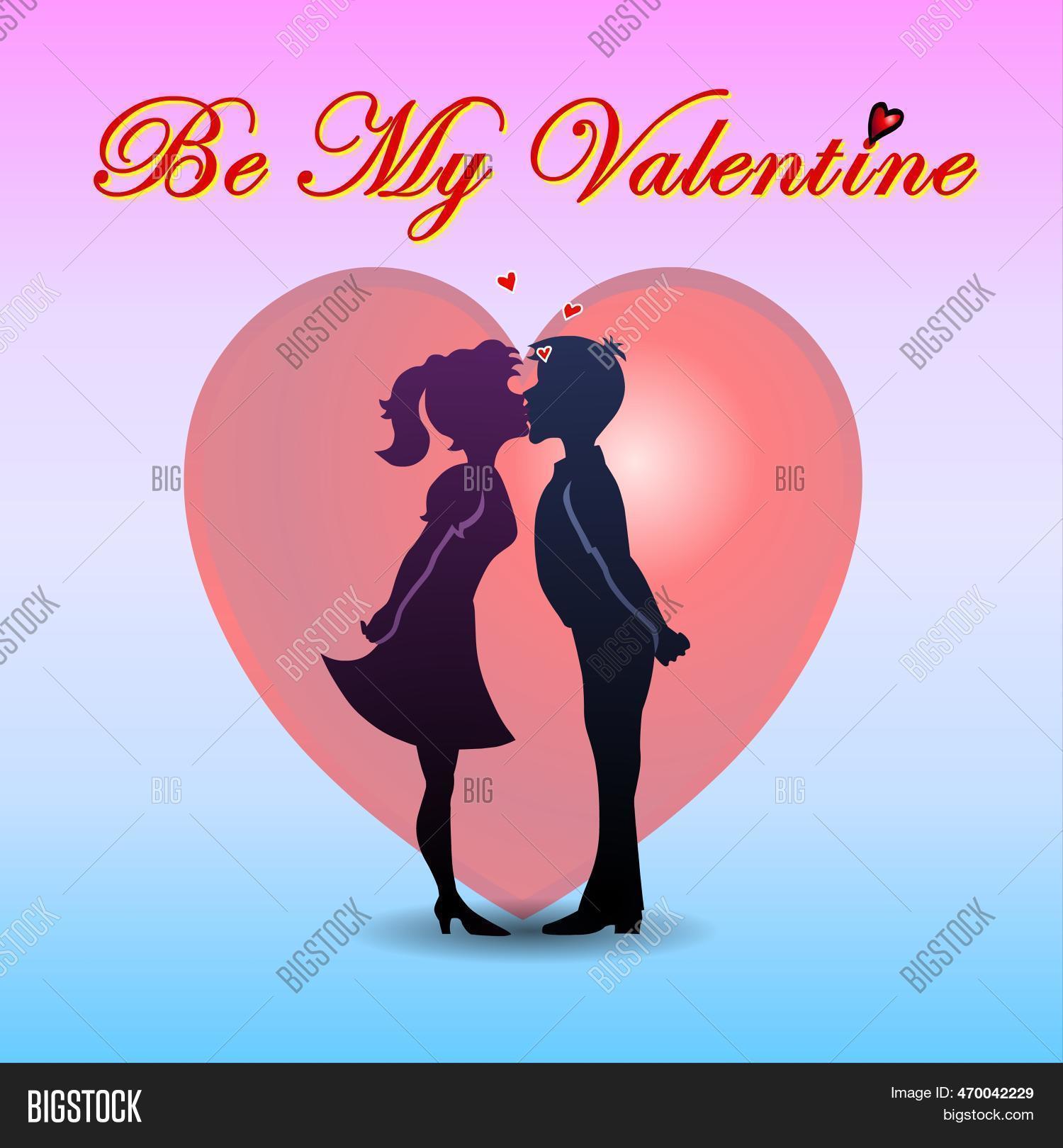 Couple Love Big Red Image & Photo (Free Trial) | Bigstock