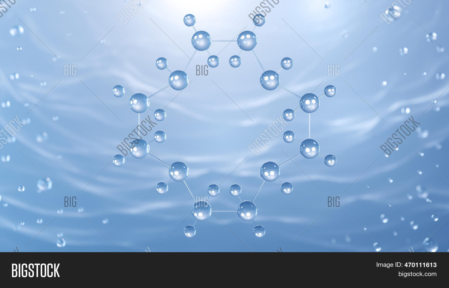 Cyclen Molecular Image & Photo (Free Trial) | Bigstock