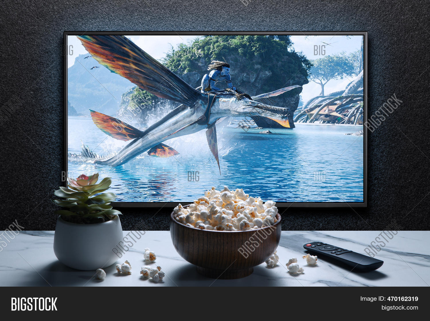 Tv Screen Playing Image & Photo (Free Trial) | Bigstock