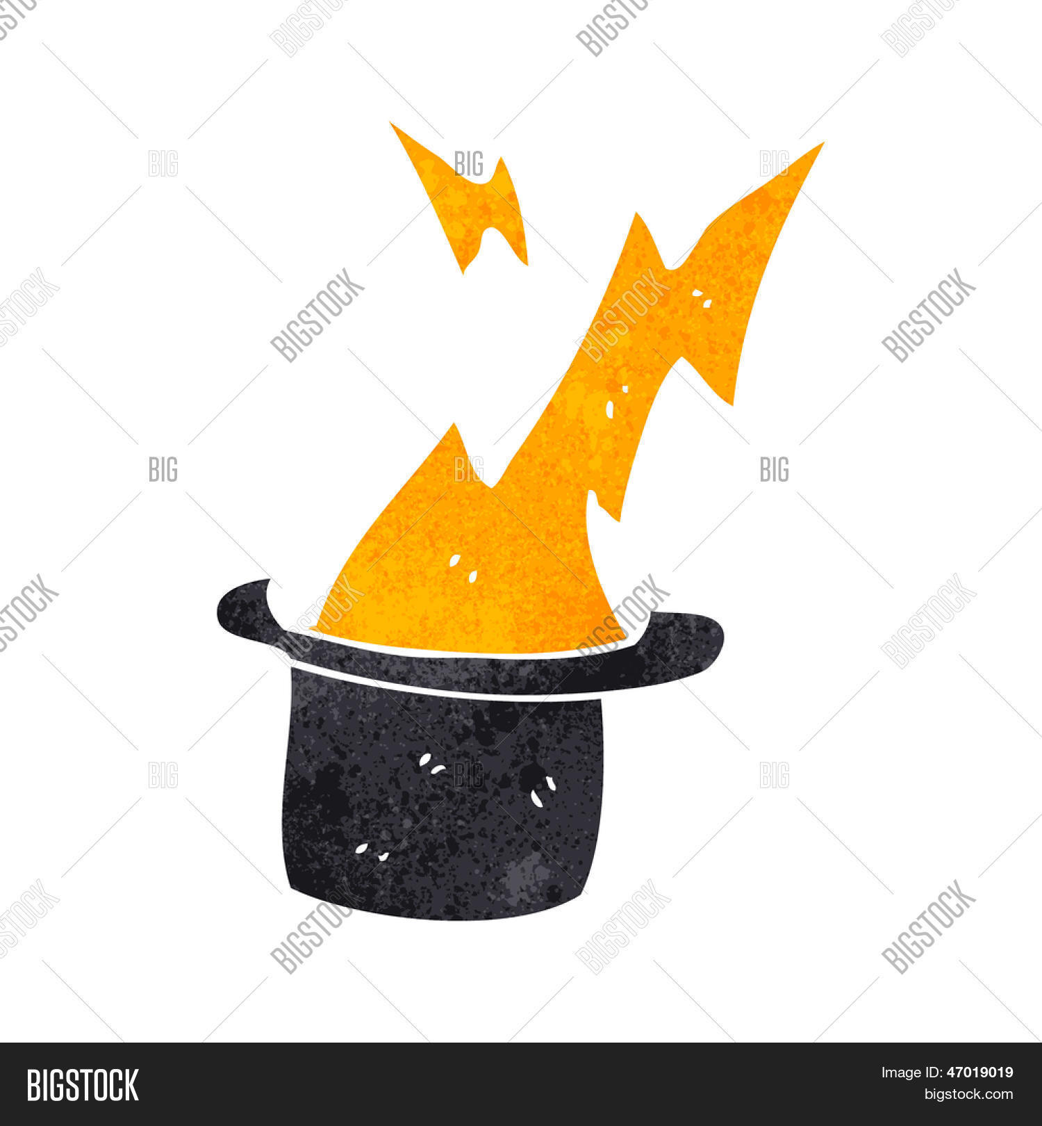 Magic Top Hat Cartoon Vector & Photo (Free Trial) | Bigstock