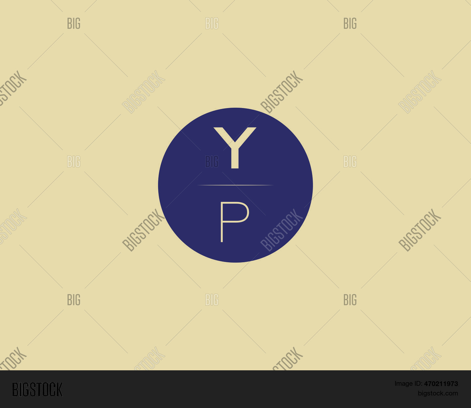 Yp Letter Modern Vector & Photo (Free Trial) | Bigstock
