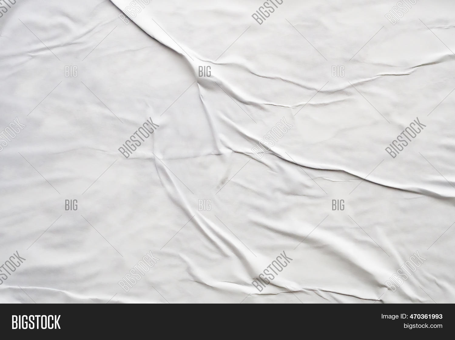 White Crumpled Creased Image & Photo (Free Trial) | Bigstock