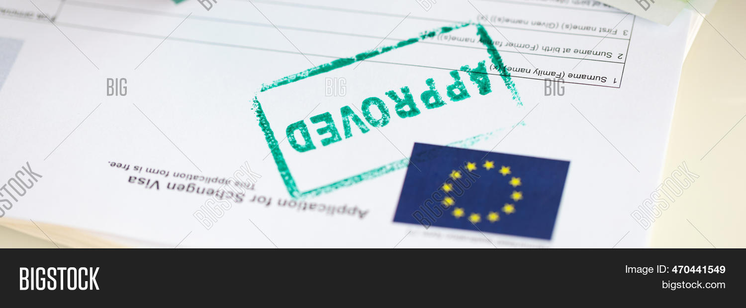 Approved Eu Visa Image & Photo (Free Trial) | Bigstock