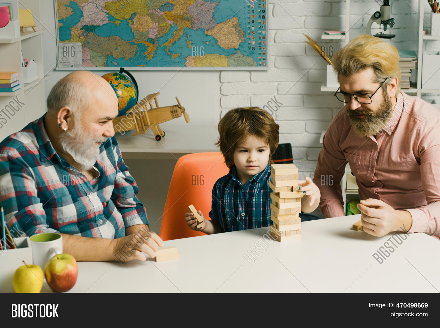Happy Man Family Image & Photo (Free Trial) | Bigstock