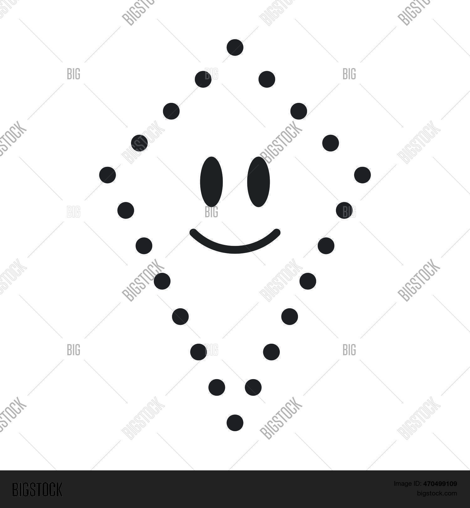 Dotted Kite Shape Vector & Photo (Free Trial) | Bigstock