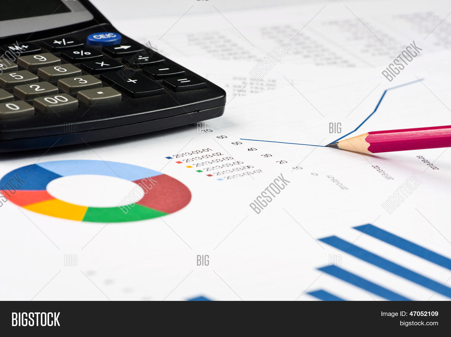 Financial Chart Image & Photo (Free Trial) | Bigstock