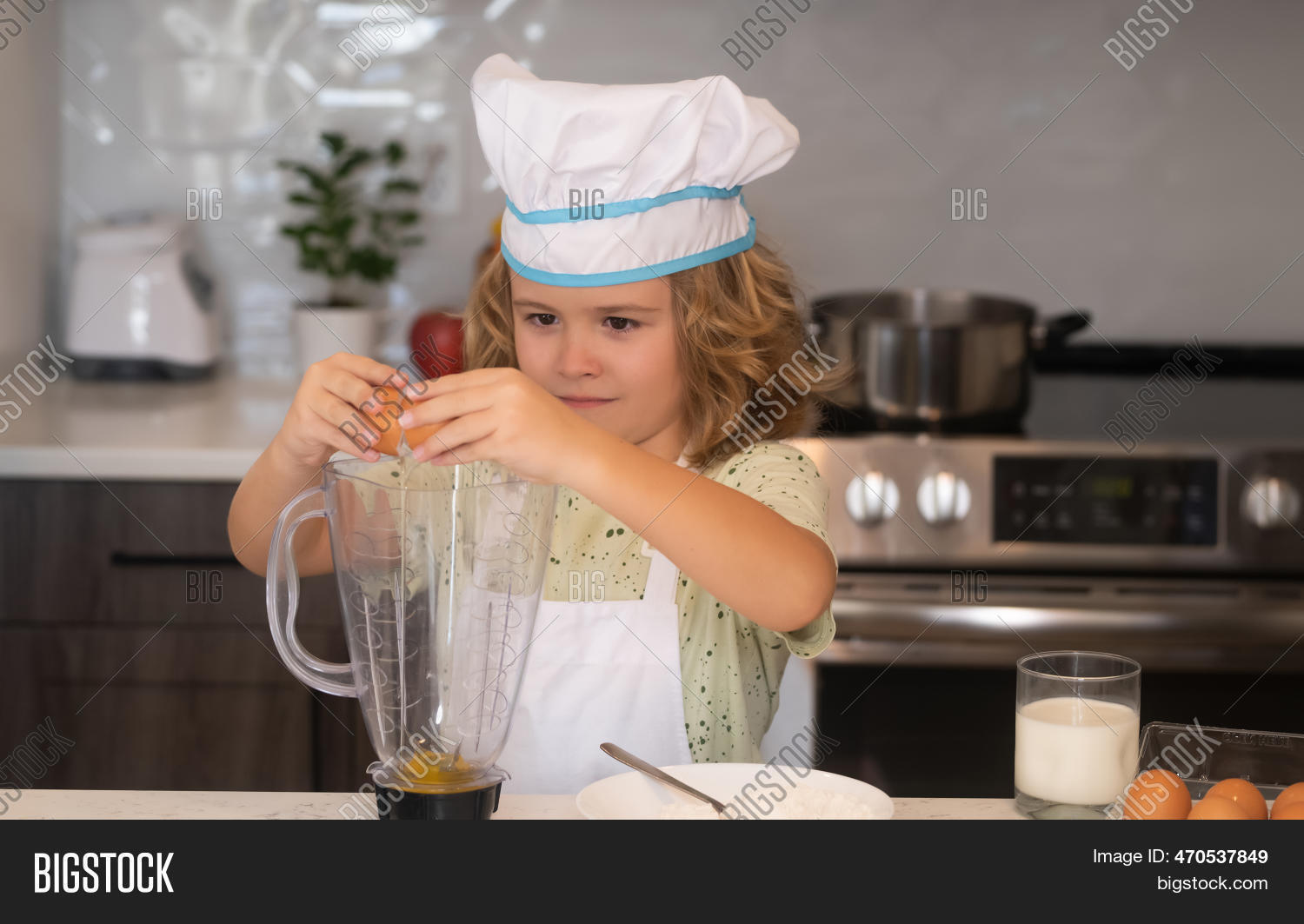 Fun Kids Kitchen. Image & Photo (Free Trial) | Bigstock