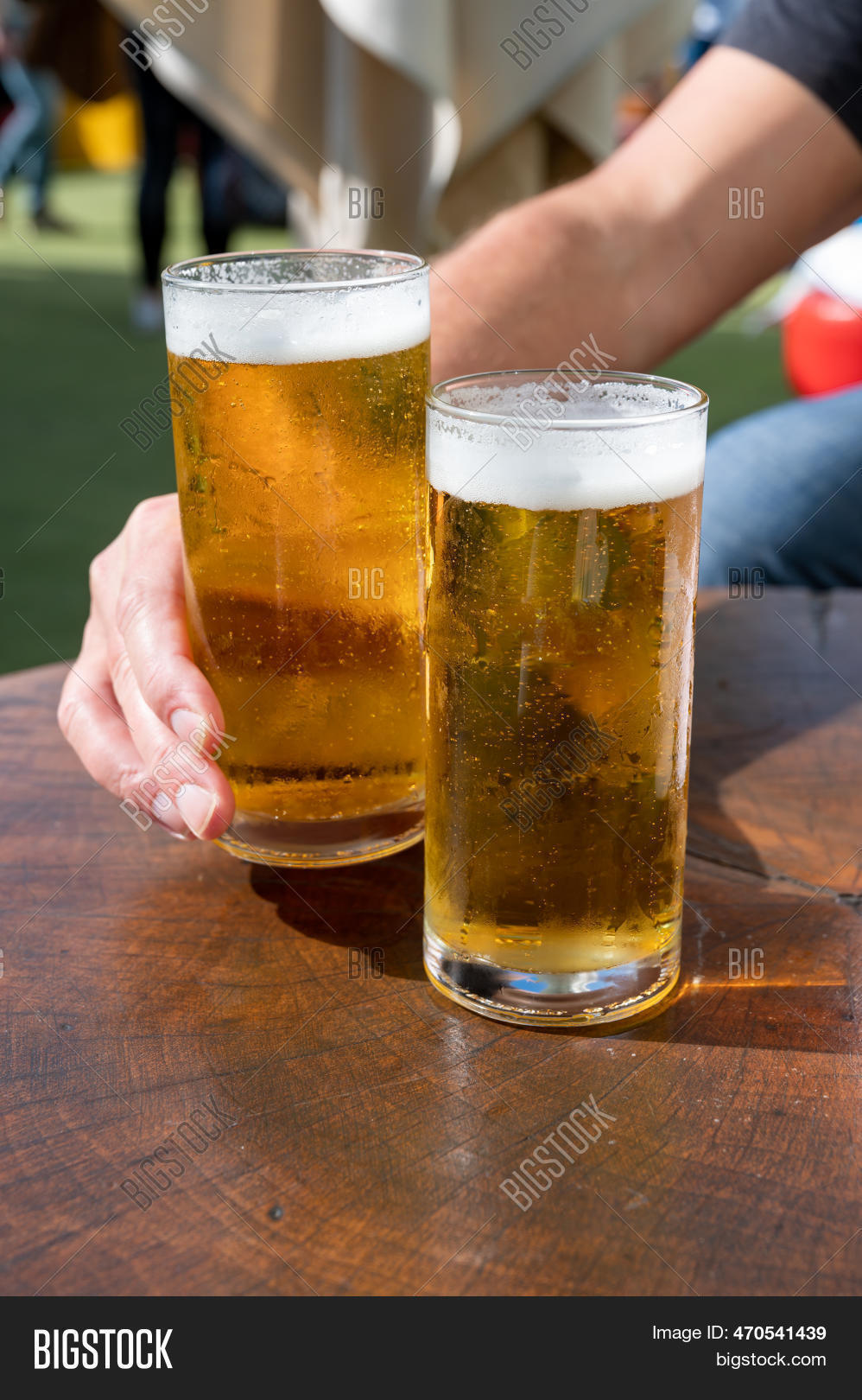 Fresh Draught Lager Image & Photo (Free Trial) | Bigstock