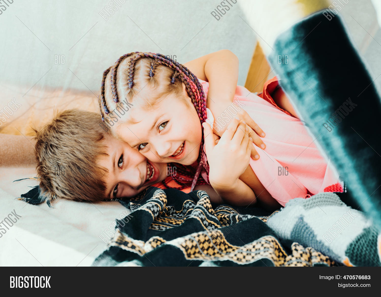 Laughing Brother Image & Photo (Free Trial) | Bigstock