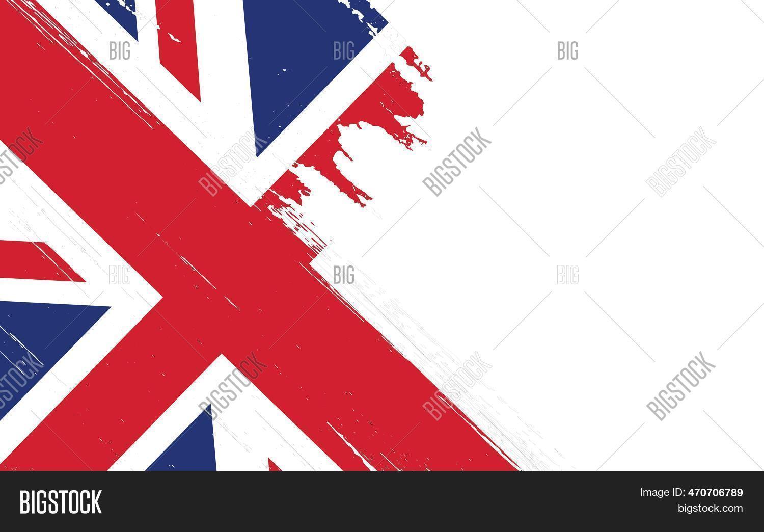 Uk Flag Brush Paint Image & Photo (Free Trial) | Bigstock
