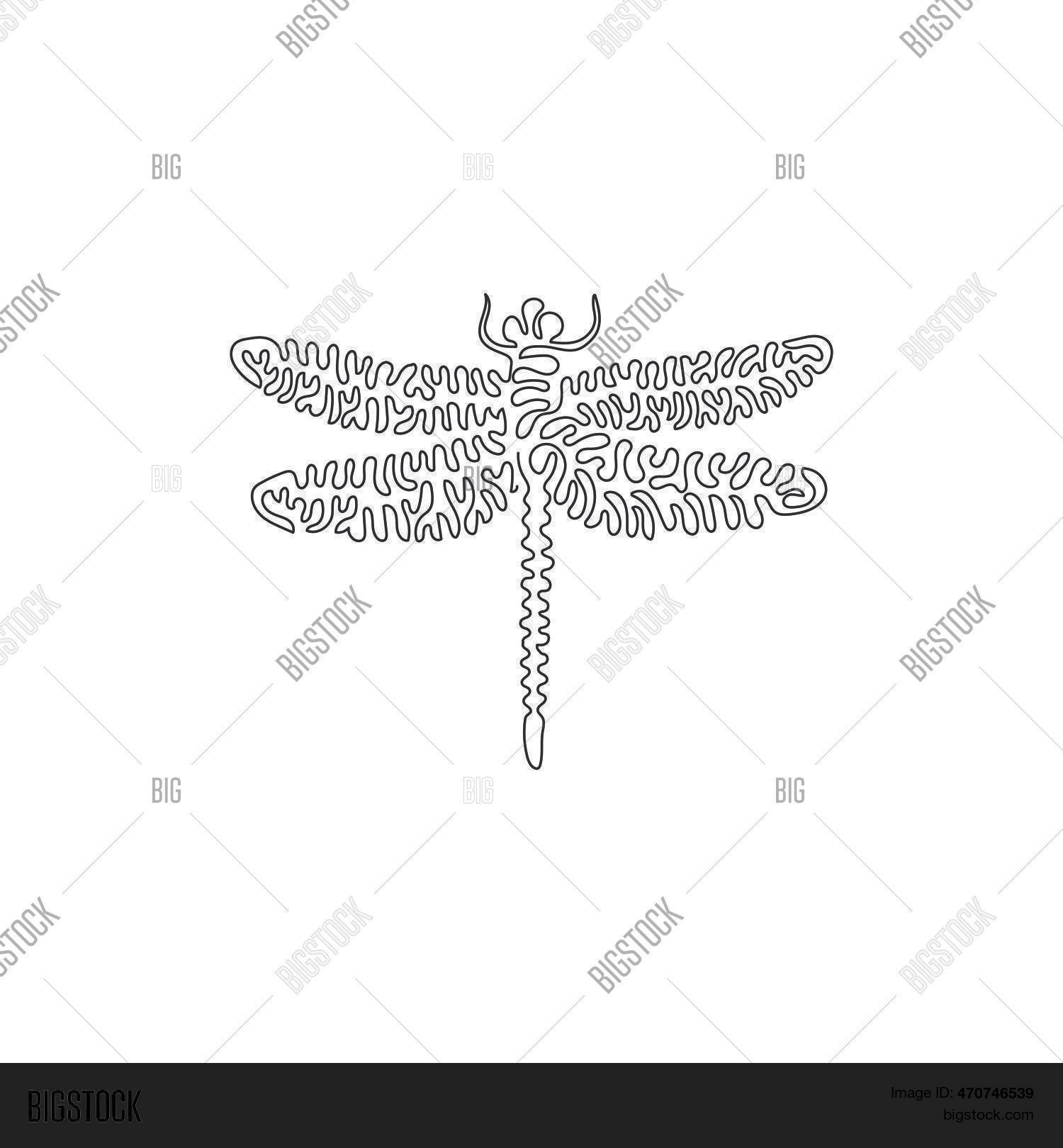 Single One Line Vector & Photo (Free Trial) | Bigstock