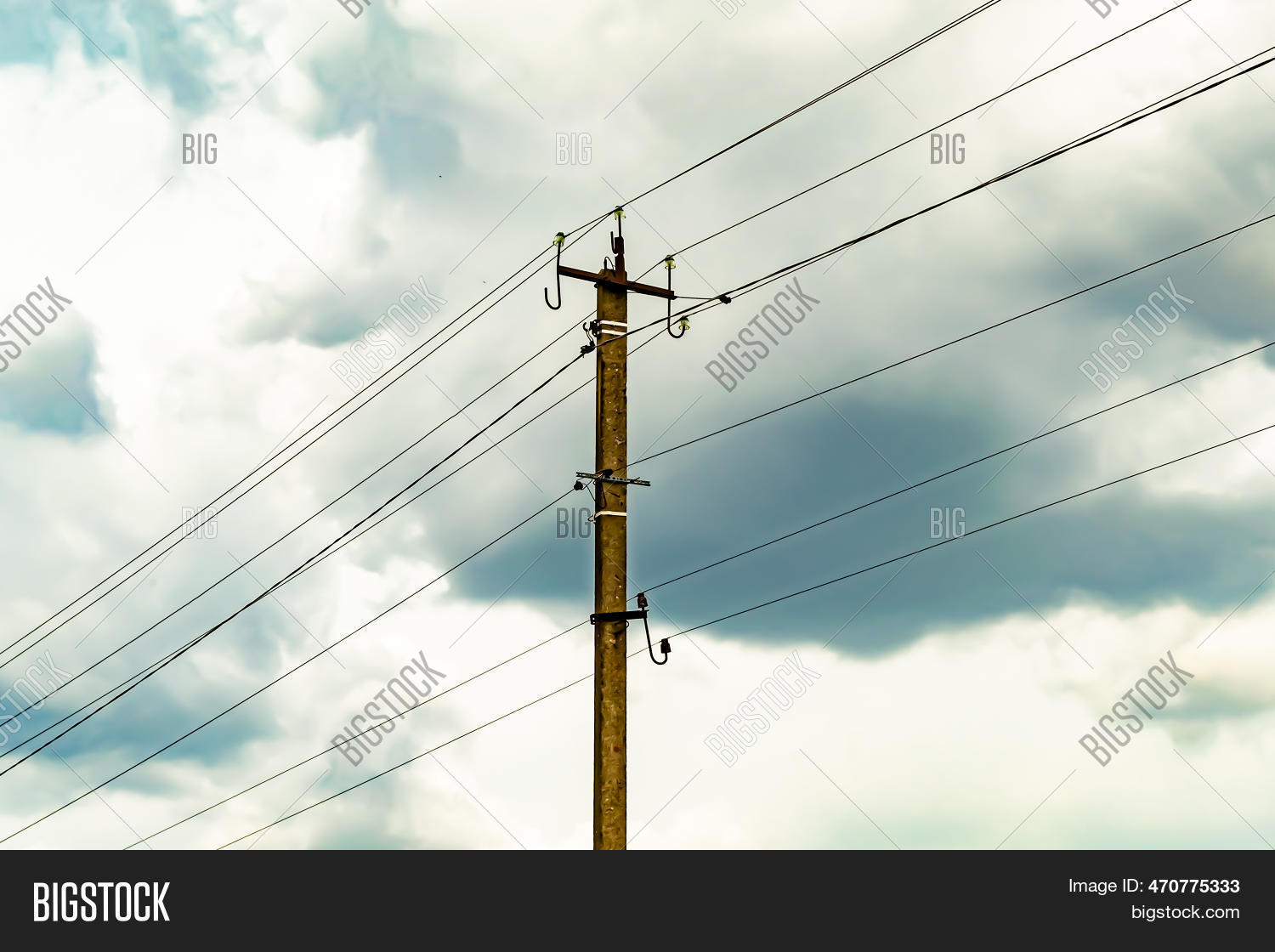 Power Electric Pole Image & Photo (Free Trial) | Bigstock