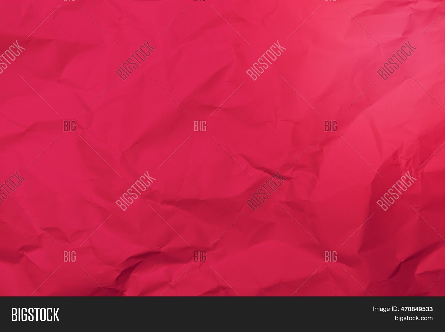 Imagen y foto Pink Crumpled Paper (prueba gratis) | Bigstock