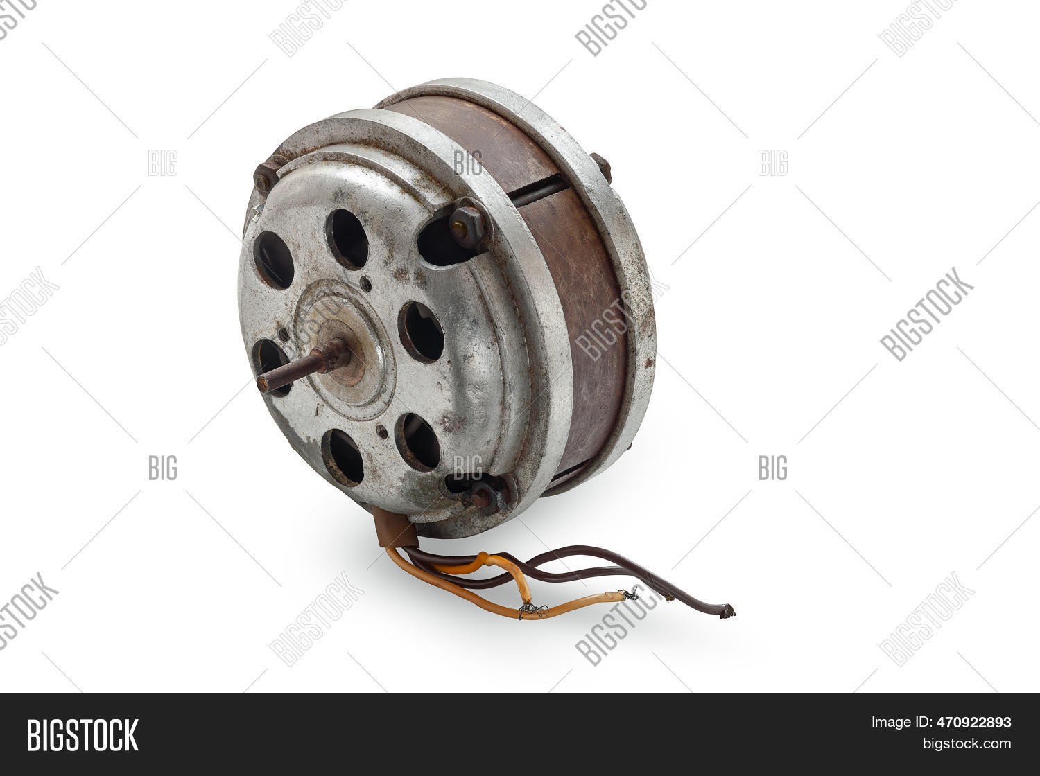 Electric Motor. Old Image & Photo (Free Trial) | Bigstock