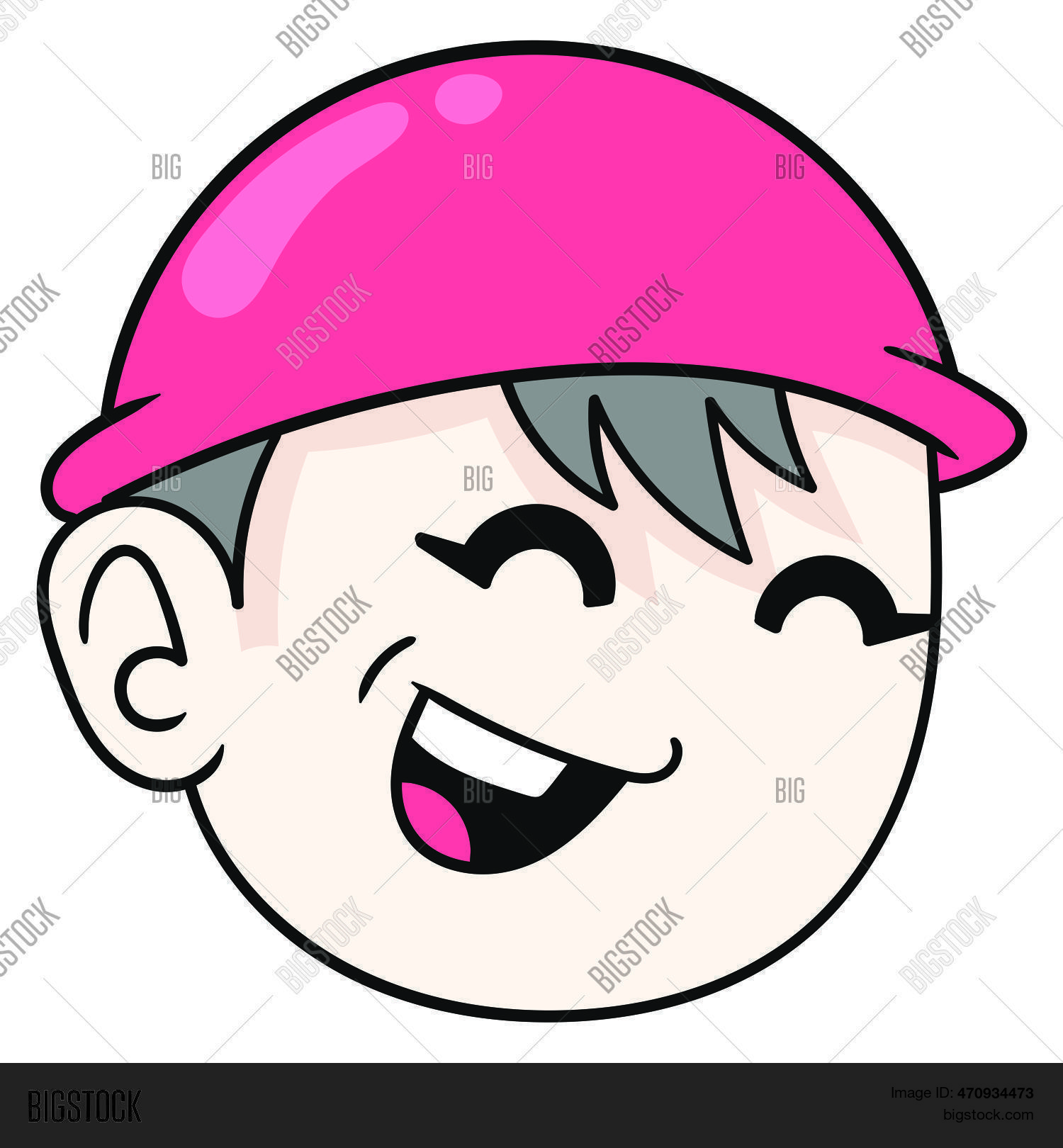 Boy Wearing Red Cap Vector & Photo (Free Trial) | Bigstock