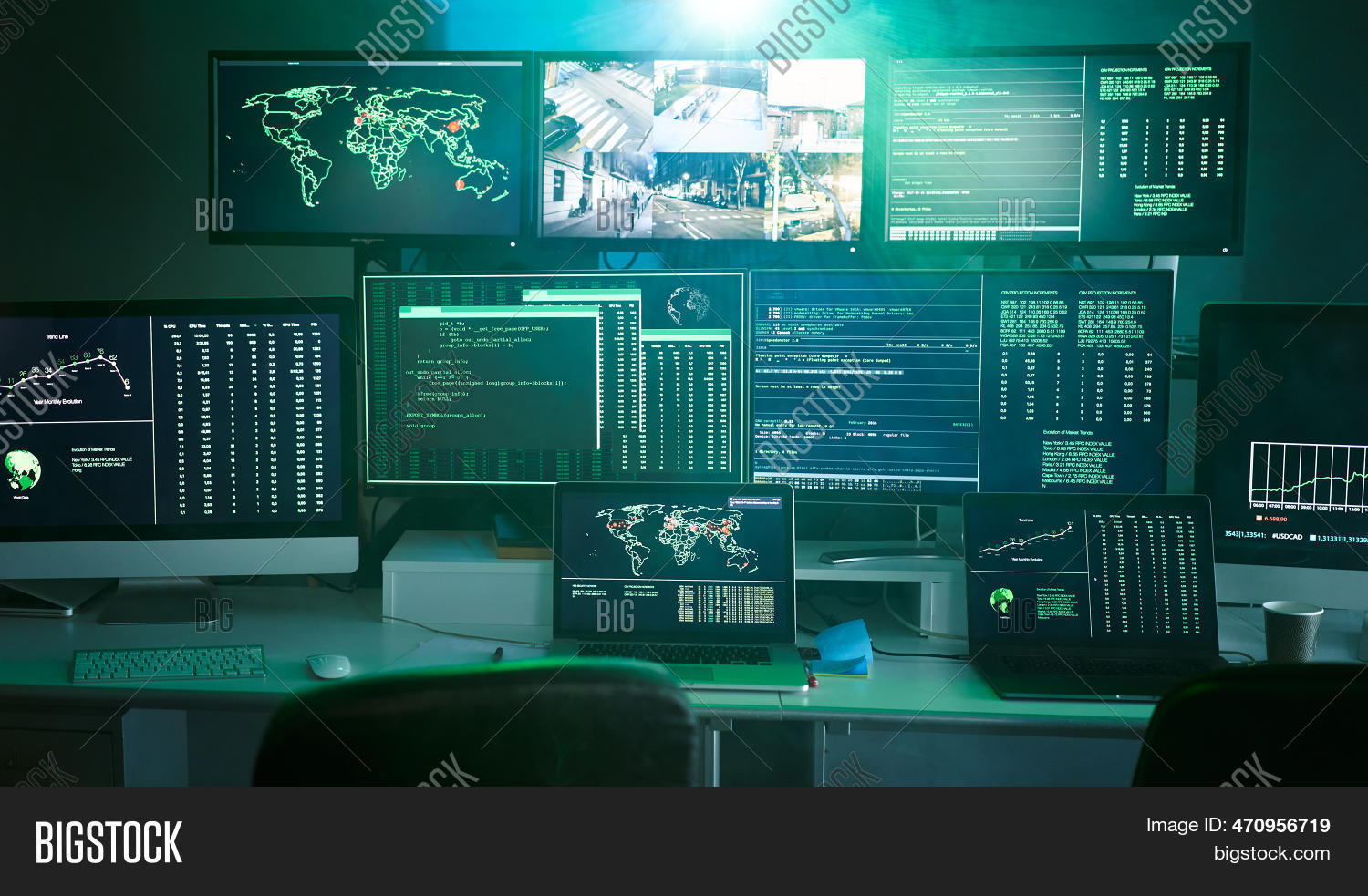 Control Room Image & Photo (Free Trial) | Bigstock