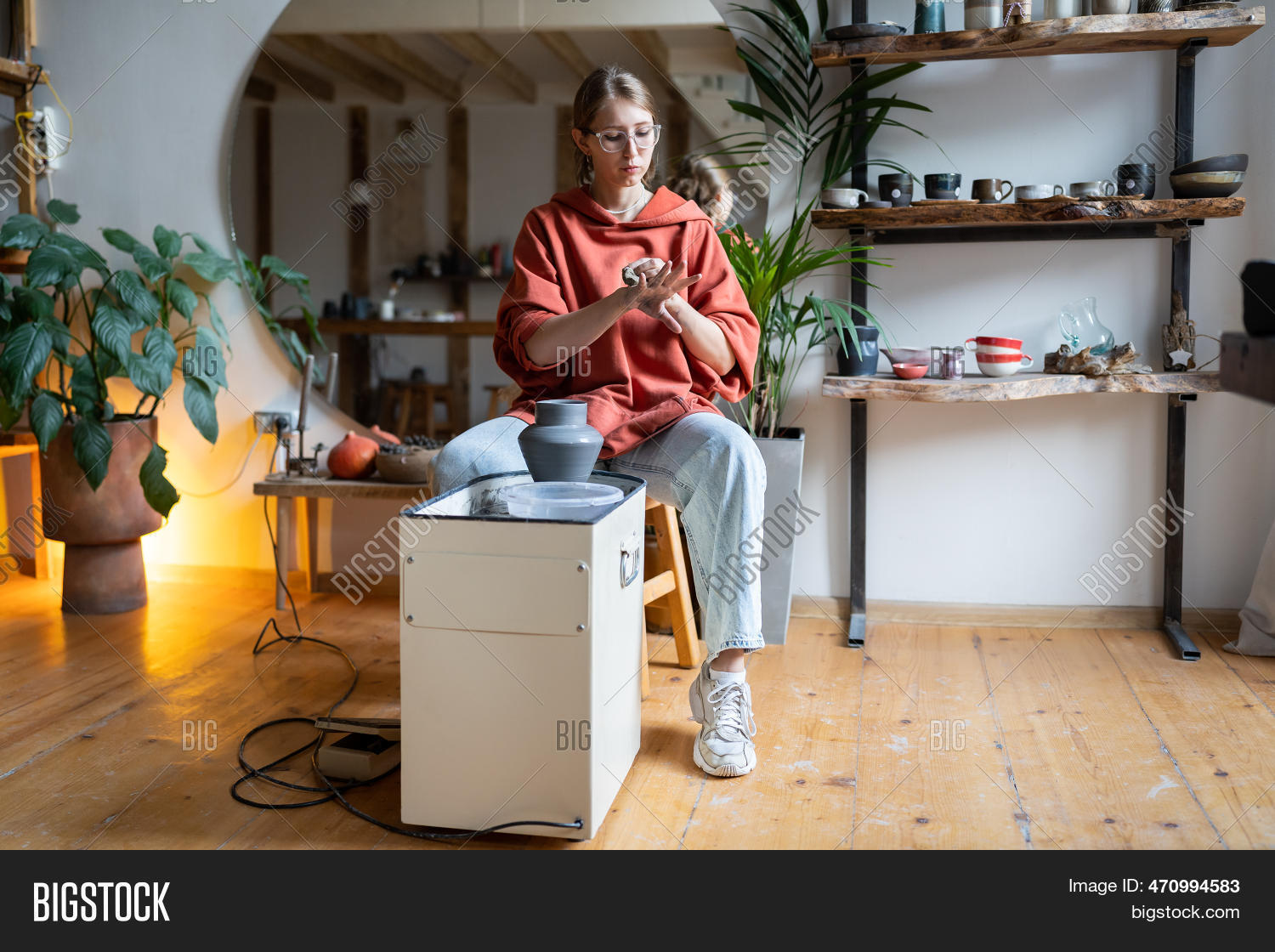 Pottery Making Process Image & Photo (Free Trial) | Bigstock