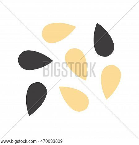 Sesame Icon. Black Vector & Photo (Free Trial) | Bigstock