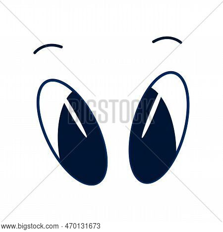 Big Staring Eyes Vector & Photo (Free Trial) | Bigstock
