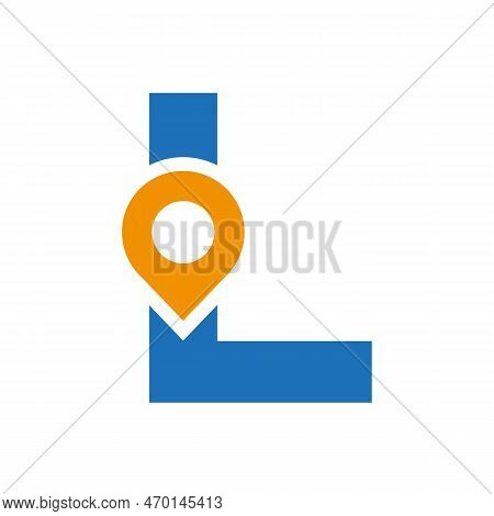 Letter L Location Vector & Photo (Free Trial) | Bigstock
