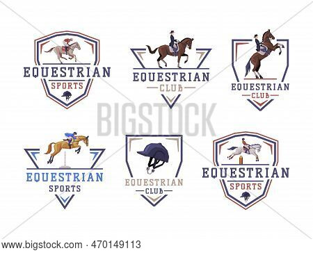 Equestrian Club Logo Vector & Photo (Free Trial) | Bigstock