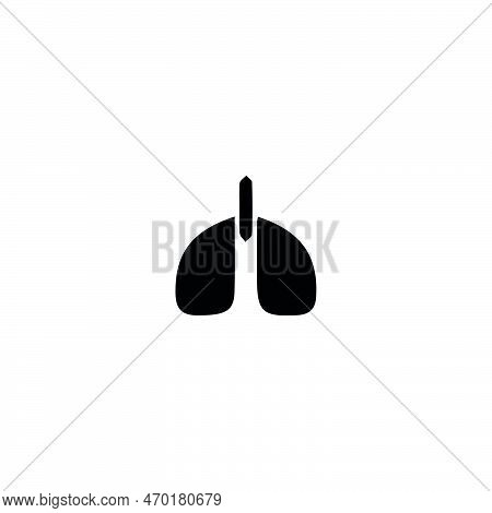 Lungs Icon. Simple Vector & Photo (Free Trial) | Bigstock