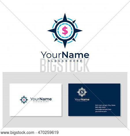 Money Compass Logo Vector & Photo (Free Trial) | Bigstock