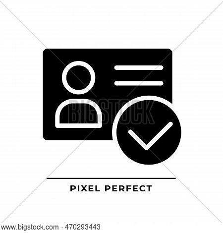 Identity Verified Vector & Photo (Free Trial) | Bigstock