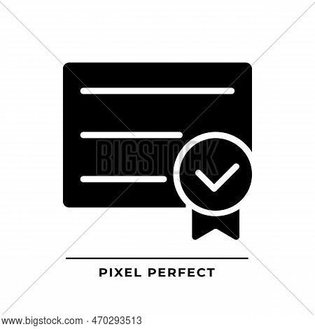 Diploma Check Mark Vector & Photo (Free Trial) | Bigstock