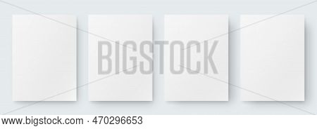 Set Paper Layouts Vector & Photo (Free Trial) | Bigstock