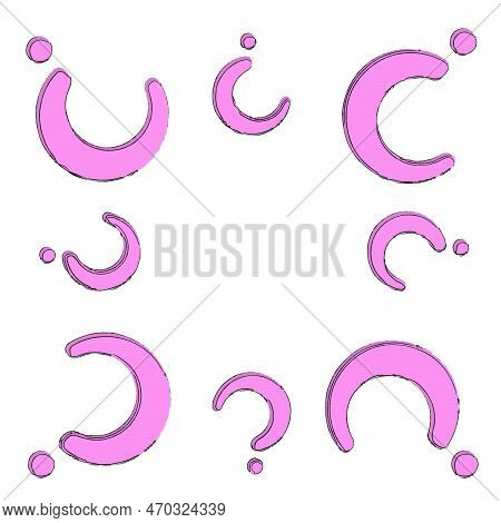 Pink Question Marks Vector & Photo (Free Trial) | Bigstock