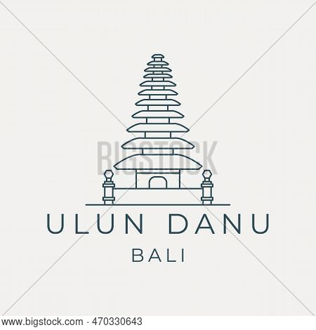 Ulun Danu Bali Logo Vector & Photo (Free Trial) | Bigstock
