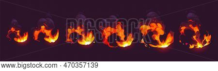 Explosion Fire Vector & Photo (Free Trial) | Bigstock