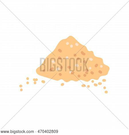 Pile Sawdust After Vector & Photo (Free Trial) | Bigstock