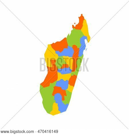 Madagascar Political Vector & Photo (Free Trial) | Bigstock